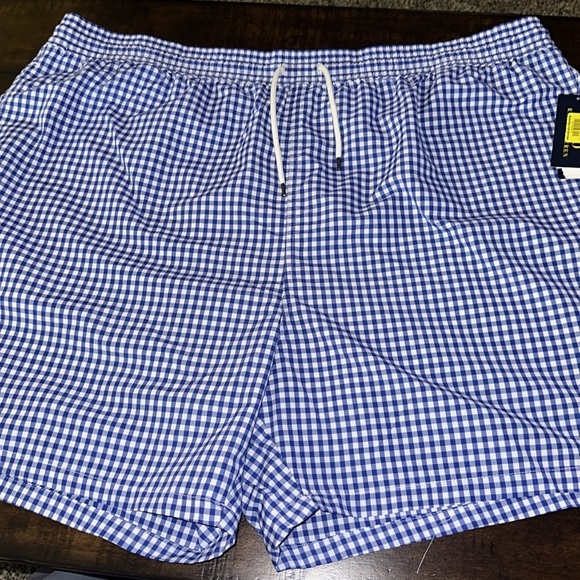 Polo Ralph Lauren | Swim | Nwt Polo Ralph Lauren Blue Checkered Swim ...